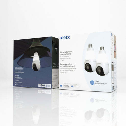 Lorex 2K Wi-Fi Smart Lightbulb Camera (2-Pack) – Lorex Technology Inc. CA