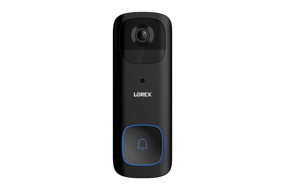 Lorex 2K Wi-Fi Video Doorbell (Battery-Operated) with Wi-Fi Chimebox