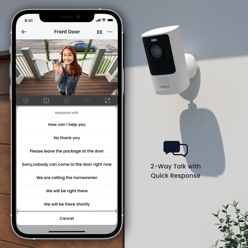 Lorex 4K Spotlight Battery Wi-Fi Camera