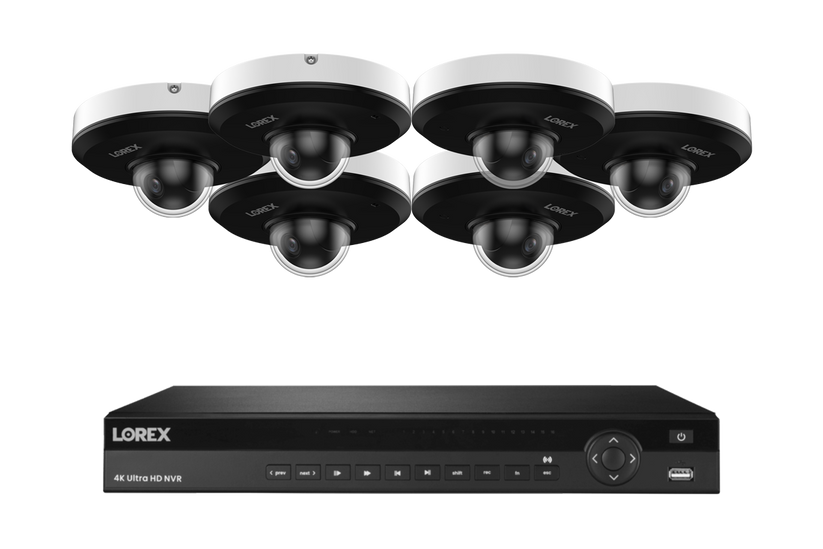 Lorex Elite Series 4K 16 Channel 6TB Wired System with P2 Wired 2K IP