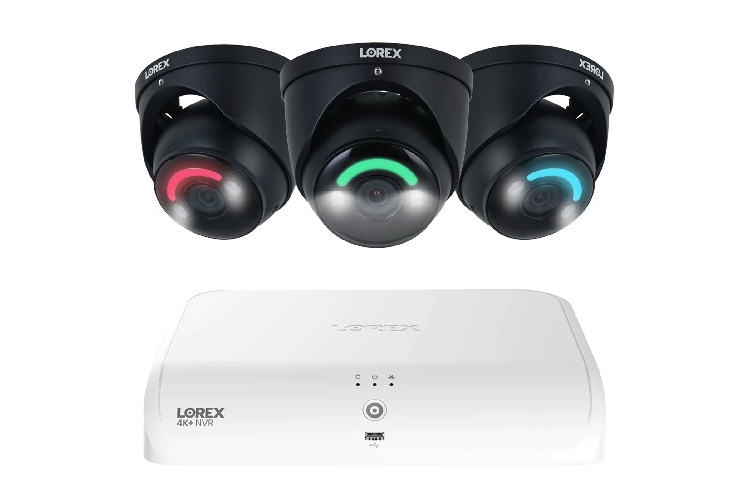 Lorex 4K 16 Camera Capable (8 Wired + 8 Fusion Wi-Fi ) 2TB Wired NVR S ...