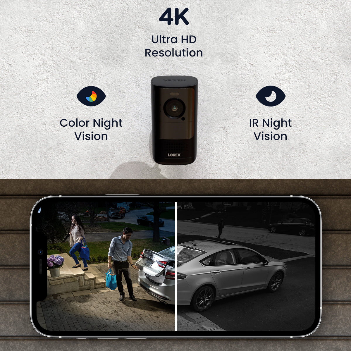 Lorex 4K Spotlight Battery Wi-Fi Camera