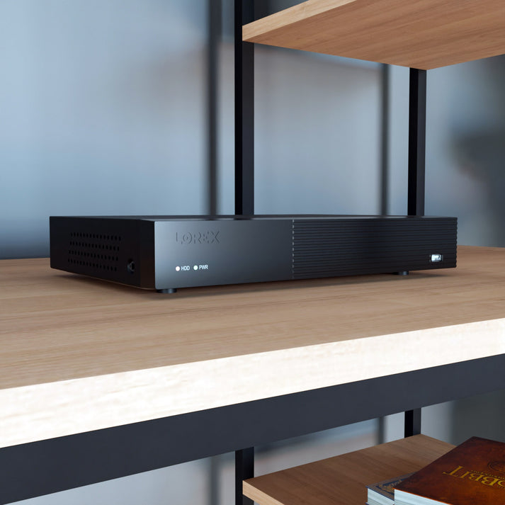 Lorex 4K 8 Camera Capable 1TB Wired NVR System with 4K IP Bullet ...