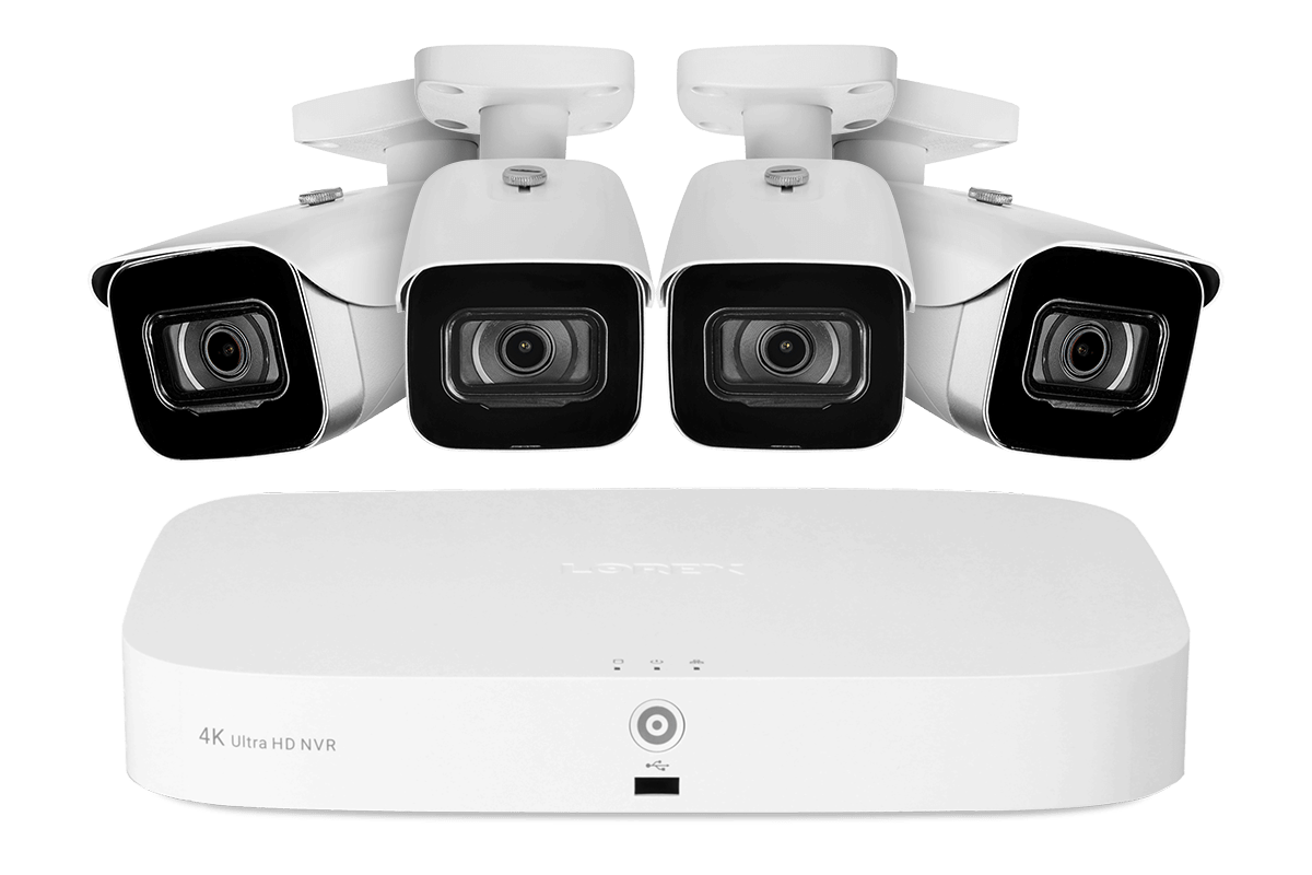 4K 8-channel 2TB Wired NVR System